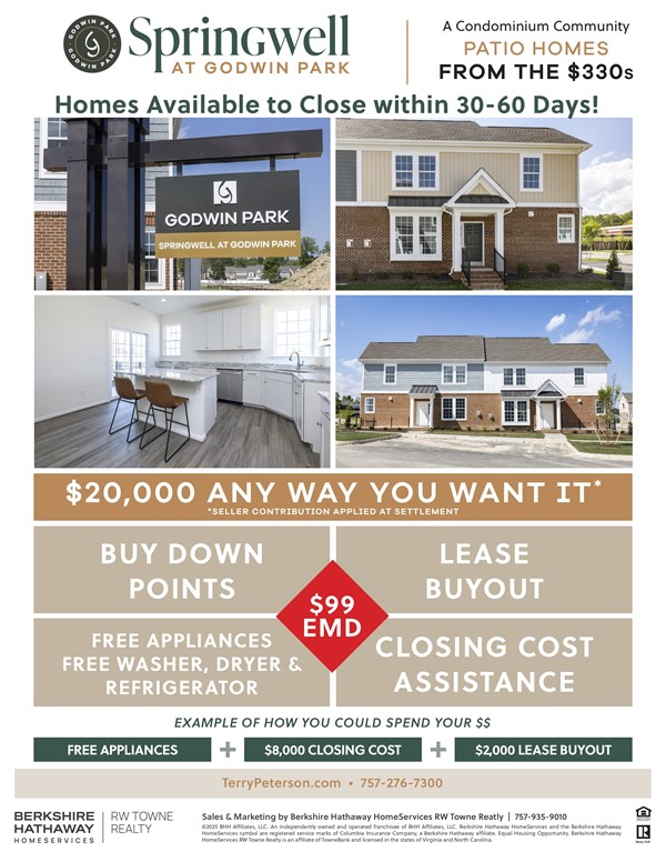 Springwell at Godwin Park- Suffolk | Terry Peterson Companies